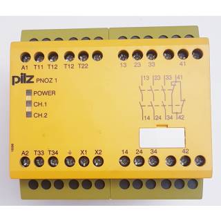 PILZ PNOZ1 ID-NR. 775650 103857 NOT-AUS Schaltgerät - Kuhn Industriet